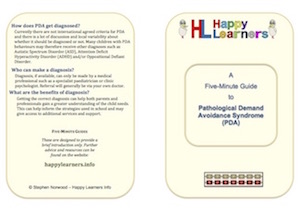 Pathological Demand Avoidance (PDA)