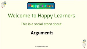 Arguments Social Stories