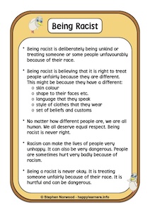 Racism Social Stories