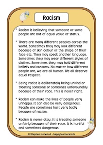 Racism Social Stories
